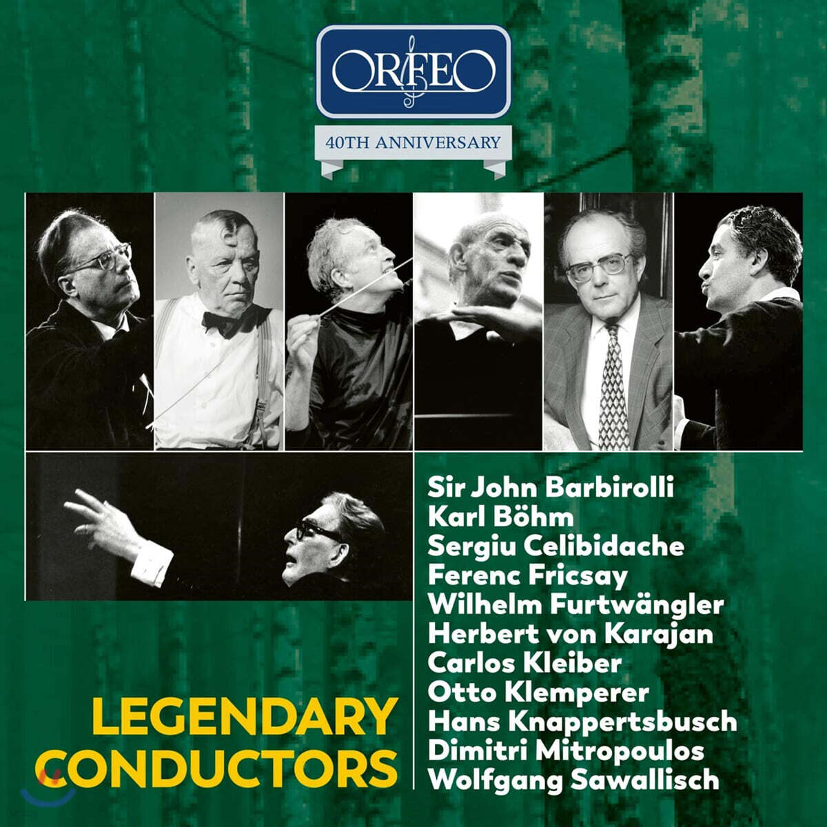 오르페오 레이블 40주년 기념 음반 - 전설적인 지휘자들 (ORFEO 40th Anniversary Edition - Legendary Conductors) - 예스24