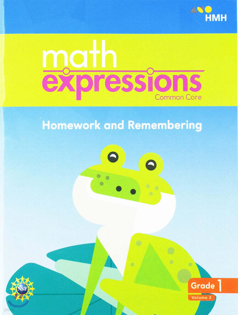 Math Expressions: Homework & Remembering Consumable Collection Grade 1, Vol. 2 - 예스24
