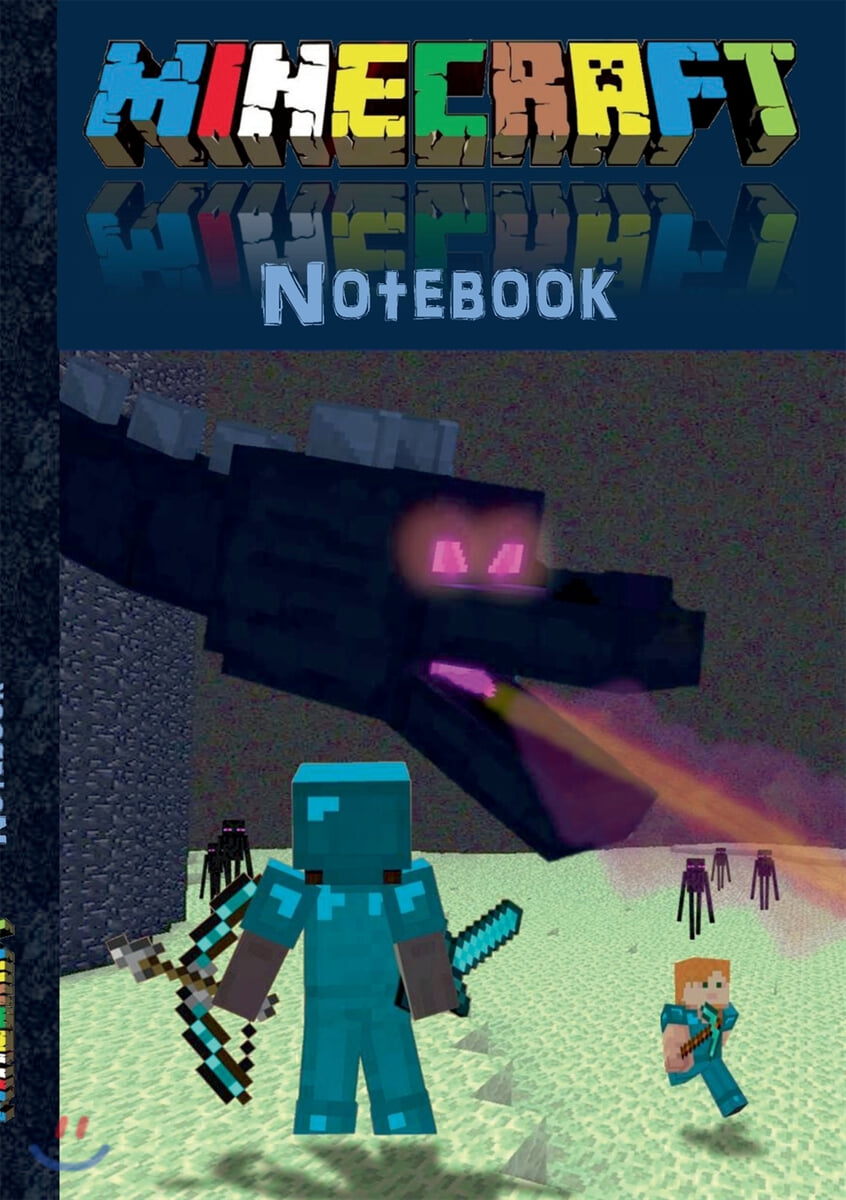 Minecraft Notebook 'Ender Dragon' (quad paper): unofficial minecraft ...