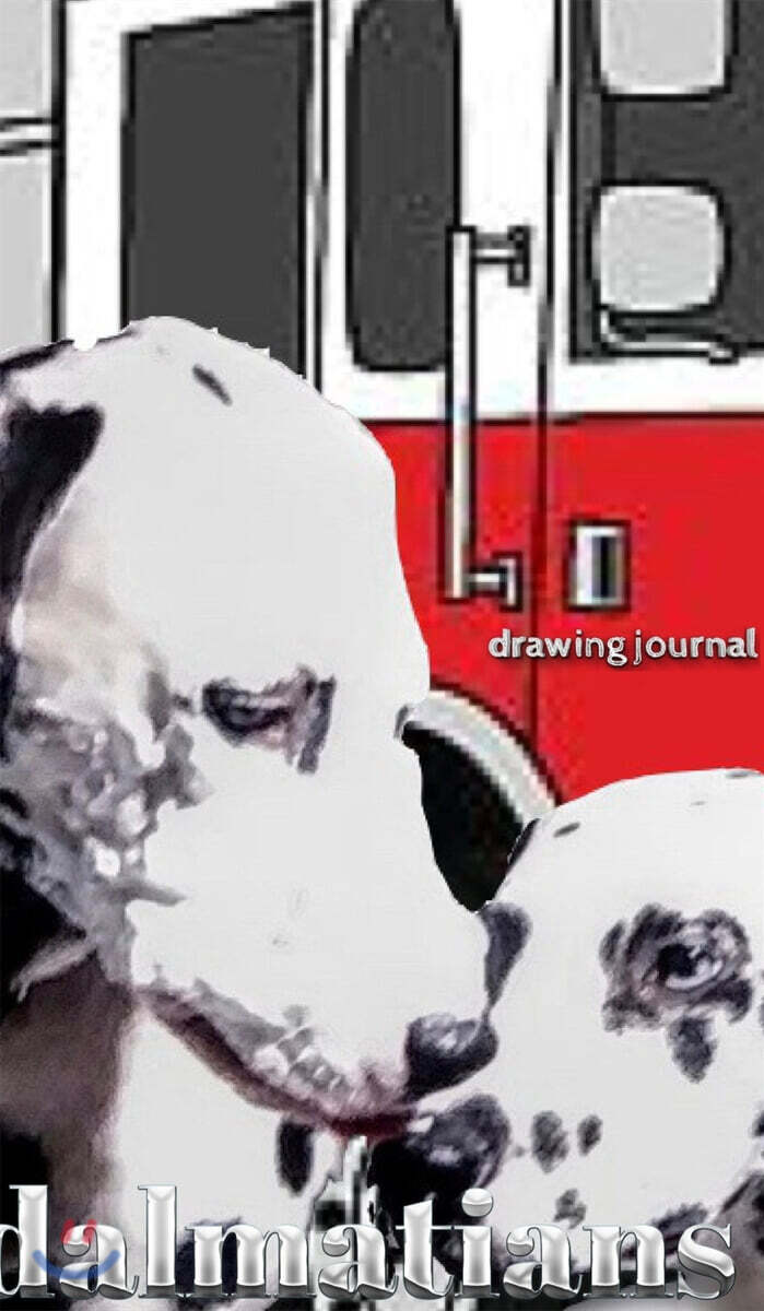 Dalmatian fire dogs children's and adults coloring book creative ...