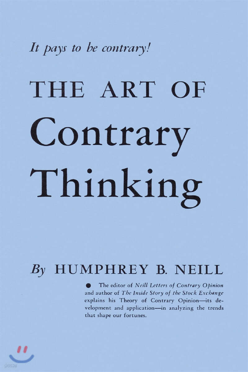 The Art of Contrary Thinking - 예스24