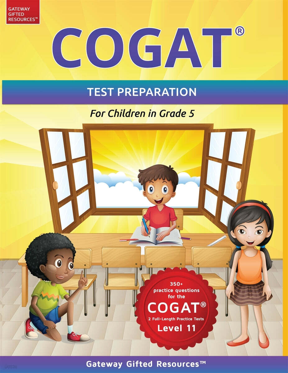 COGAT Test Prep Grade 5 Level 11: Gifted and Talented Test Preparation ...