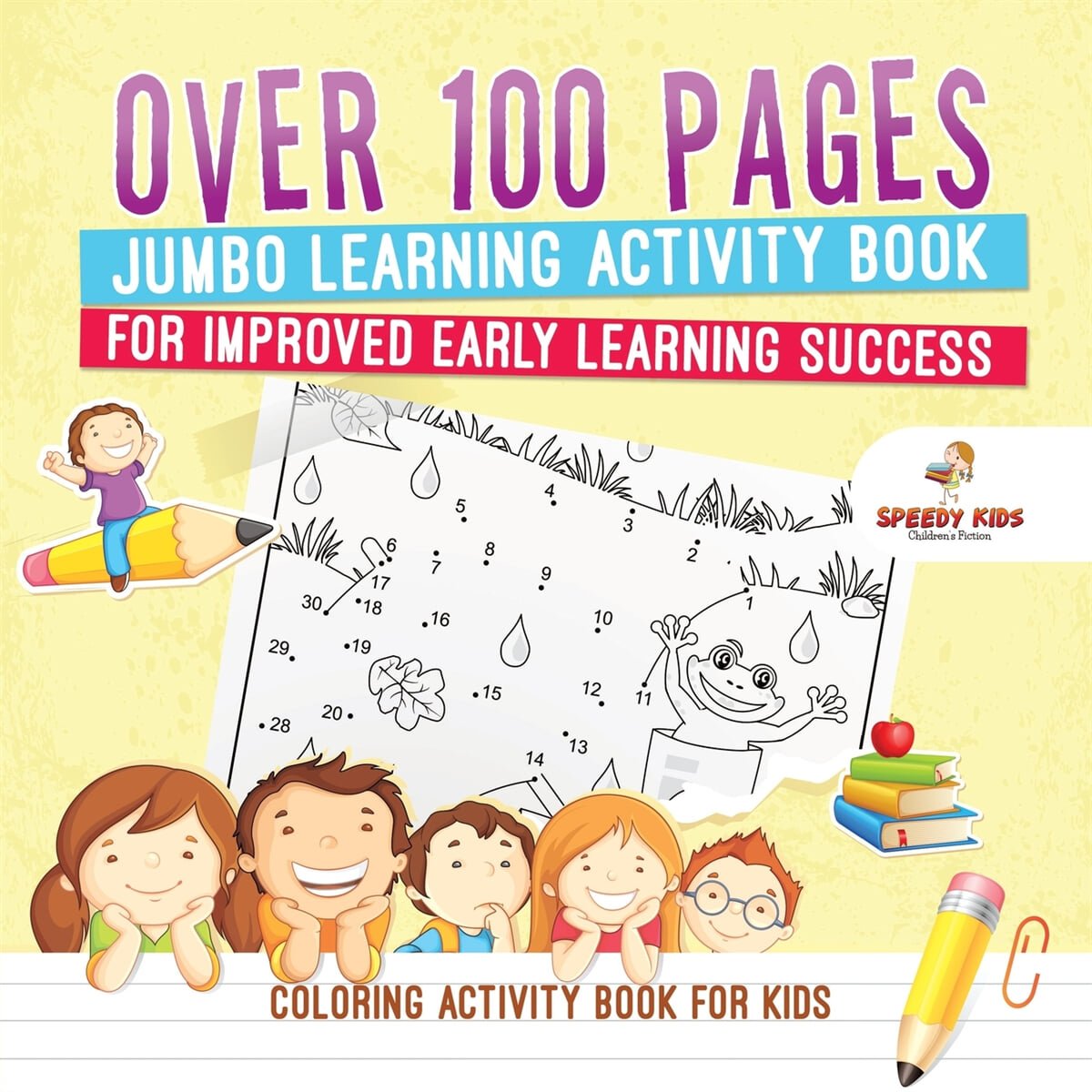 Coloring Activity Book for Kids.Over 100 Pages Jumbo Learning Activity ...