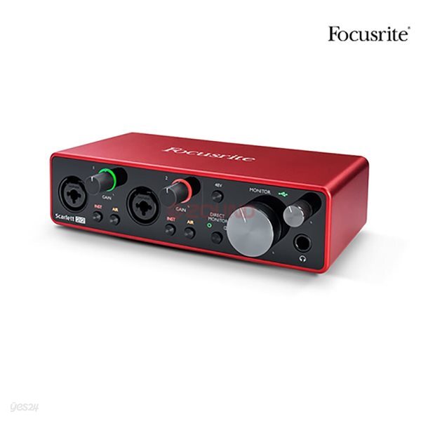 [Focusrite] Scarlett 2i2 3rd Gen 포커스라이트 스칼렛 2i2 3세대 - YES24