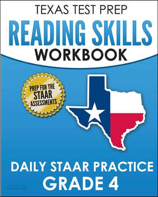 TEXAS TEST PREP Reading Skills Workbook Daily STAAR Practice Grade 4 ...