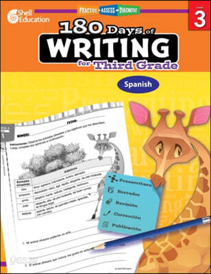 180 Days of Writing for Third Grade (Spanish): Practice, Assess ...