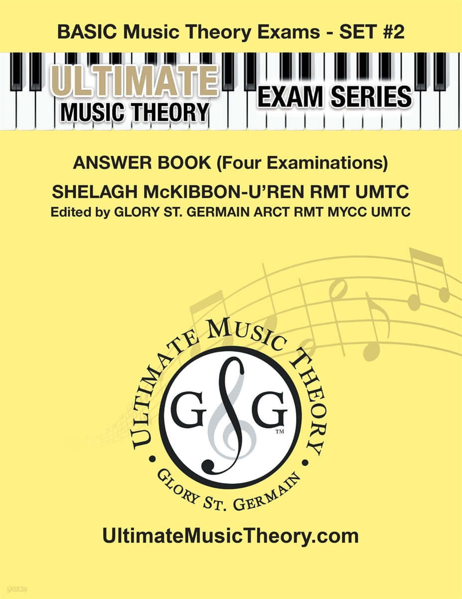 Basic Music Theory Exams Set #2 Answer Book - Ultimate Music Theory ...