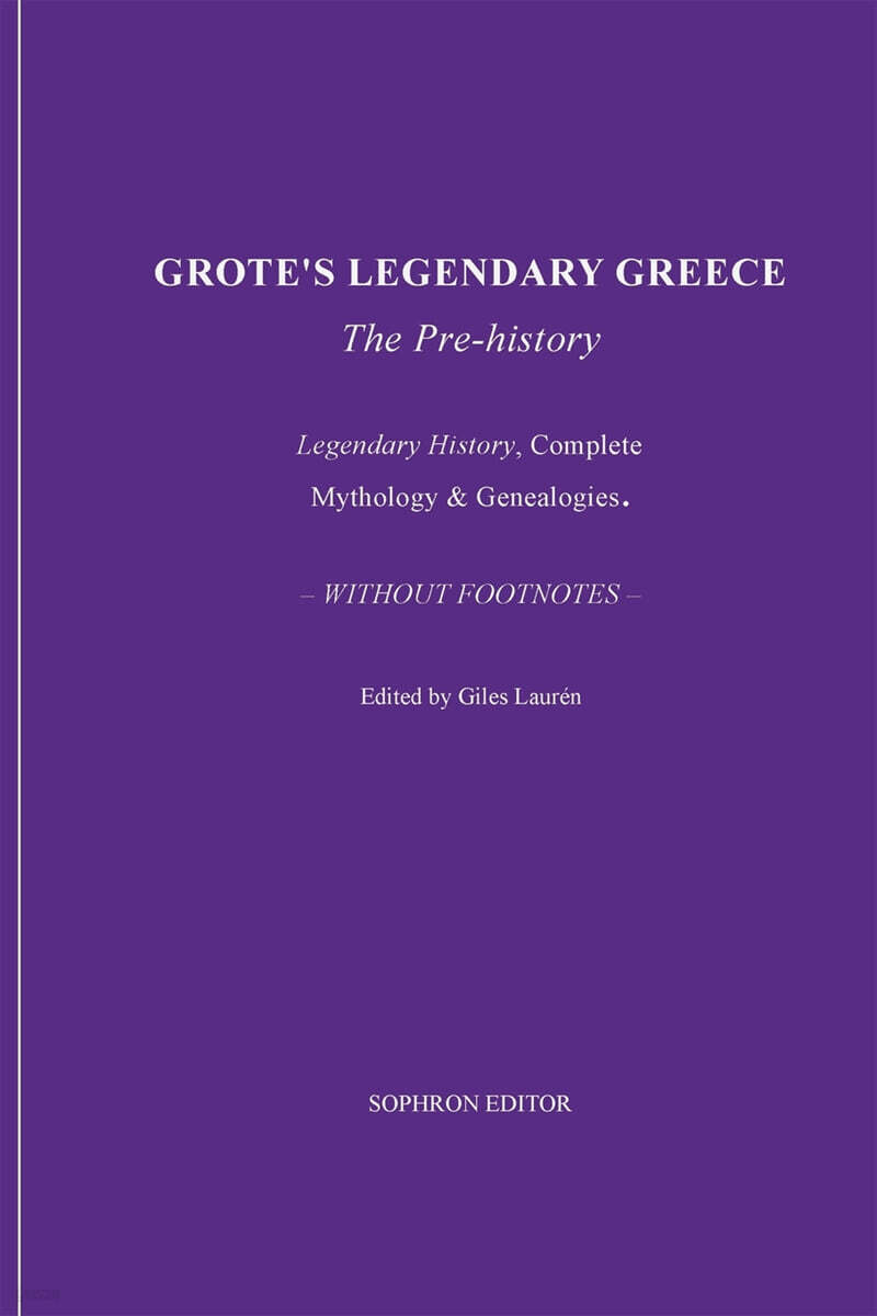 Grote's Legendary Greece - 예스24