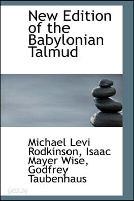 New Edition of the Babylonian Talmud, Original Text, Edited, Corrected ...