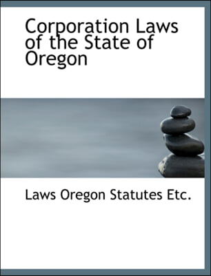 Corporation Laws of the State of Oregon - 예스24