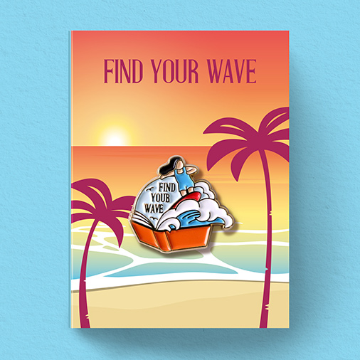 7월 얼리리더 주목신간 : FIND YOUR WAVE 북서핑 배지 증정 - 예스24