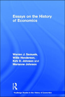Essays in the History of Economics - 예스24
