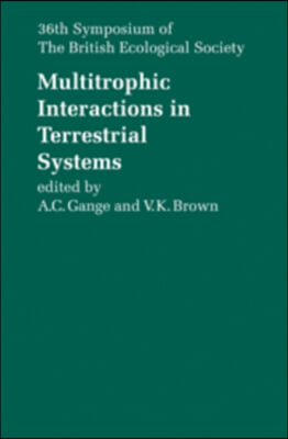 Multitrophic Interactions In Terrestrial Systems - 예스24