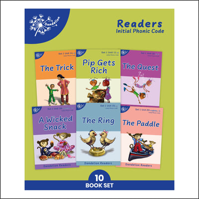 Phonic Books Dandelion Readers Set 1 Units 11-20 (Two-Letter Spellings ...