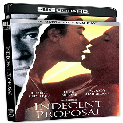 Indecent Proposal (은밀한 유혹) (1993)(한글무자막)(4K Ultra HD + Blu-ray) - 예스24