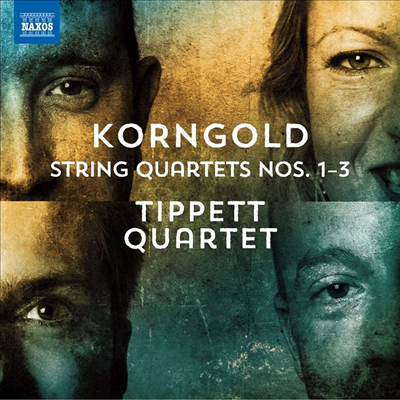 코른골트: 현악 사중주 1, 2 & 3번 (Korngold: String Quartets Nos.1, 2 & 3)(CD) - Tippett Quartet - YES24