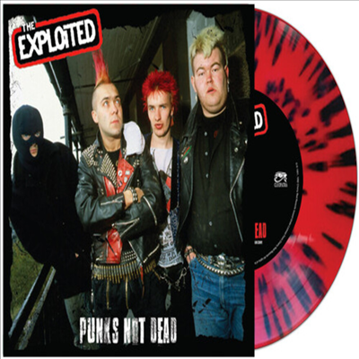Exploited - Punk's Not Dead (7 inch Red/ Black Splatter LP) - 예스24