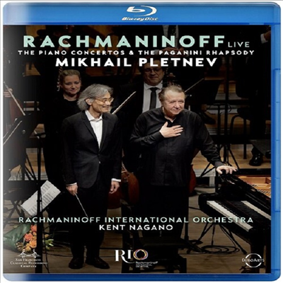 라흐마니노프: 피아노 협주곡 (Rachmaninoff: Piano Concertos Nos.1 - 4) (Blu-ray) (2024) - Mikhail Pletnev - 예스24