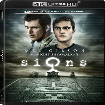 Signs (싸인) (2002)(한글무자막)(4K Ultra HD + Blu-ray) - 예스24