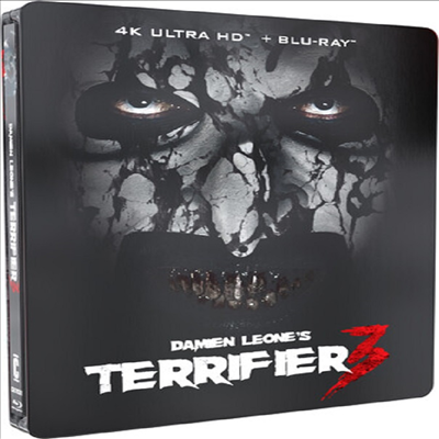 Terrifier 3 (Collector's Edition) (테리파이어 3) (2024)(Steelbook)(한글무자막)(4K Ultra HD + Blu-ray) - 예스24
