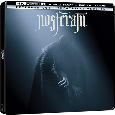 Nosferatu (노스페라투) (확장판)(Steelbook)(4K Ultra HD+Blu-ray)(한글무자막)(4K Ultra HD) - 예스24