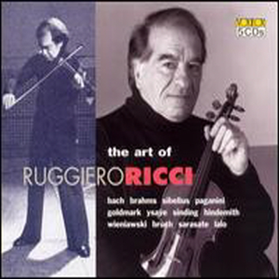 루지에로 리치의 예술 (The Art of Ruggiero Ricci) (5CD) - Ruggiero Ricci - 예스24