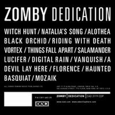 Zomby - Dedication (Digipack)(CD) - 예스24