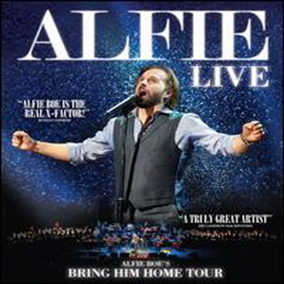 Alfie Live (Blu-ray) (2012) - Alfie Boe - 예스24