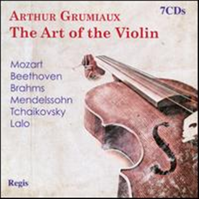 아르튀르 그뤼미오 - 바이올린의 예술 (Arthur Grumiaux - Art Of The Violin) (7CD Boxset) - Arthur Grumiaux - 예스24