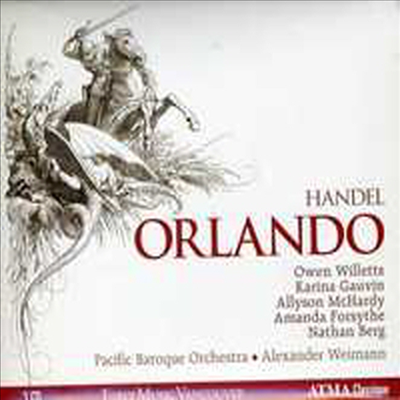 헨델: 오를란도 (Handel: Orlando) (3CD) - Alexander Weimann - 예스24