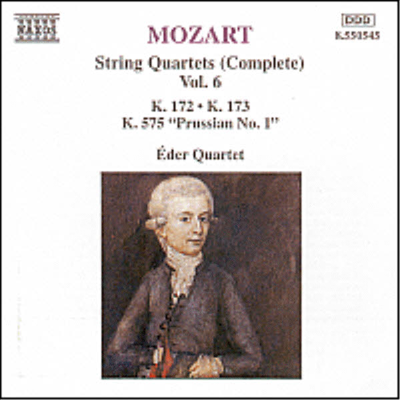모차르트 : 현악 사중주 12, 13, 21번 '프러시안 1번' (Mozart : Complete String Quartet Vol.6 - No.12 K.172, 13 K ...