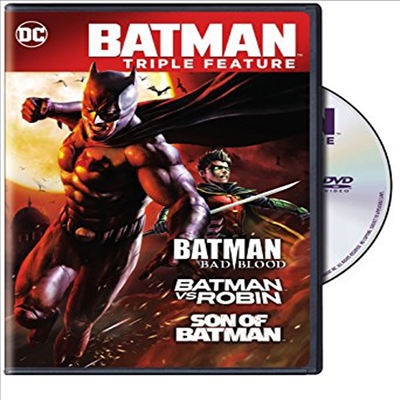 Batman Bad Blood Triple Feature (배트맨: 배드 블러드)(지역코드1)(한글무자막)(DVD) - 예스24