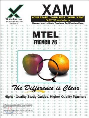 MTEL French Sample Test 26 Teacher Certification Test Prep Study Guide ...