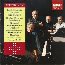 Herbert Von Karajan - Beethoven, Brahms : Triple Concerto, Double Concerto (수입/077776474427) - 예스24