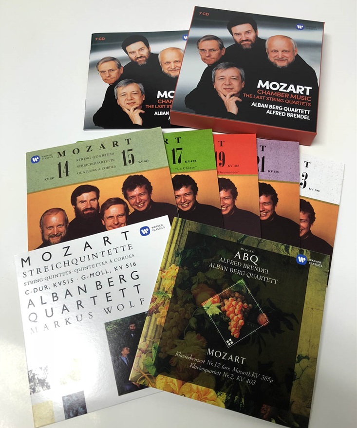 Alban Berg Quartett 모차르트: 실내악 작품집 - 후기 현악 사중주 외 (Mozart: Chamber Music - Last String Quartets ...