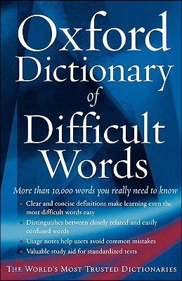 The Oxford Dictionary of Difficult Words - 예스24