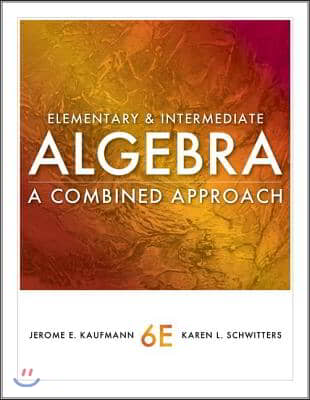 Elementary and Intermediate Algebra - 예스24