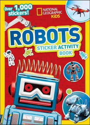 Robots Sticker Activity Book - 예스24