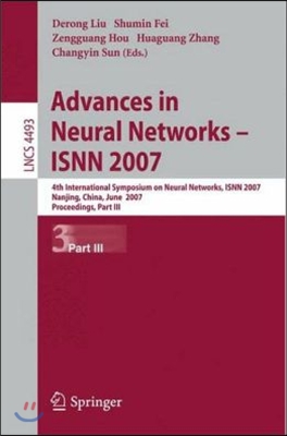Advances in Neural Networks - ISNN 2007 - 예스24
