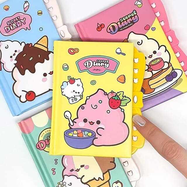 [THND] 푸푸 미니 버튼 일기장 16권 - 예스24