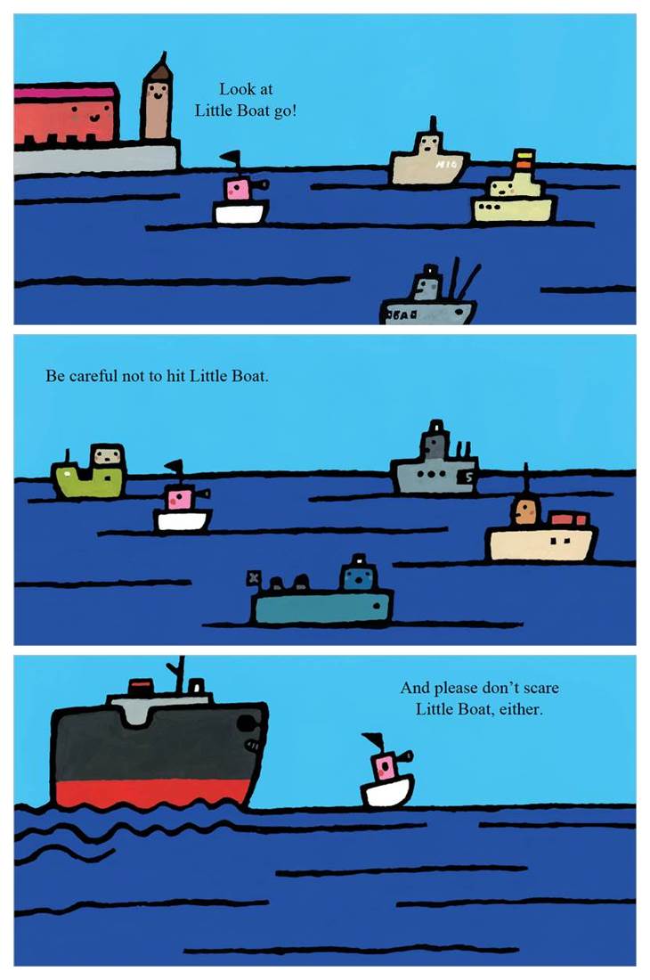 Little Boat: (Taro Gomi Kids Book, Board Book for Toddlers, Children's ...