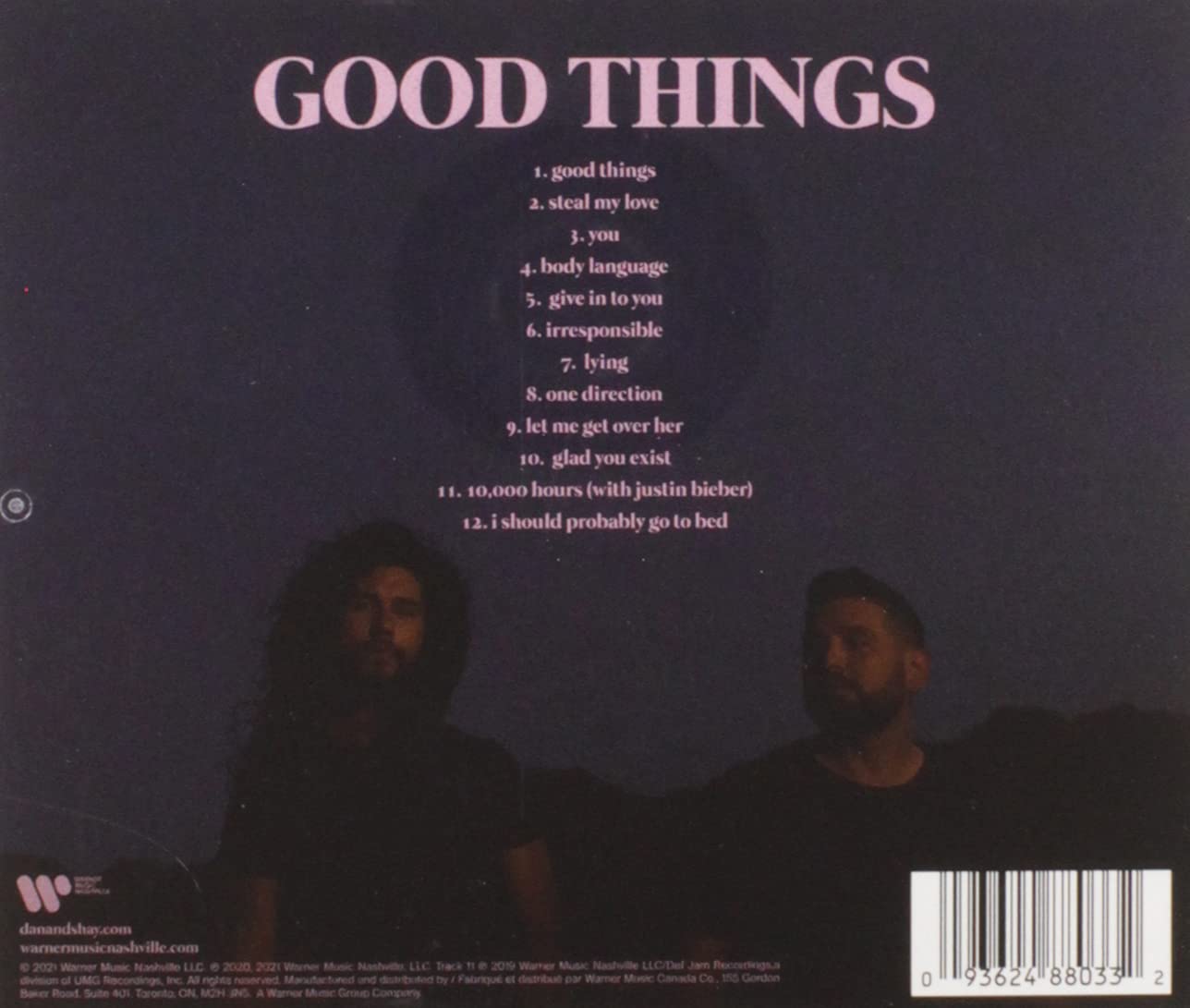 Dan + Shay (단 + 쉐이) - Good Things - 예스24