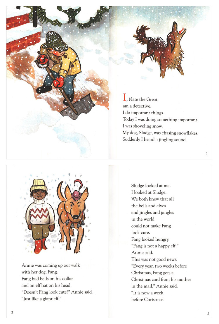 Nate the Great and the Crunchy Christmas | Sharmat | Yearling Books - 예스24