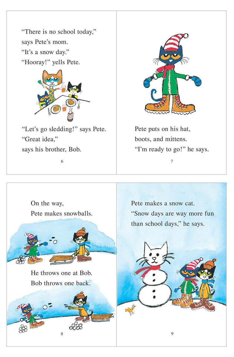 Pete the Cat: Snow Daze: A Winter and Holiday Book for Kids - 예스24