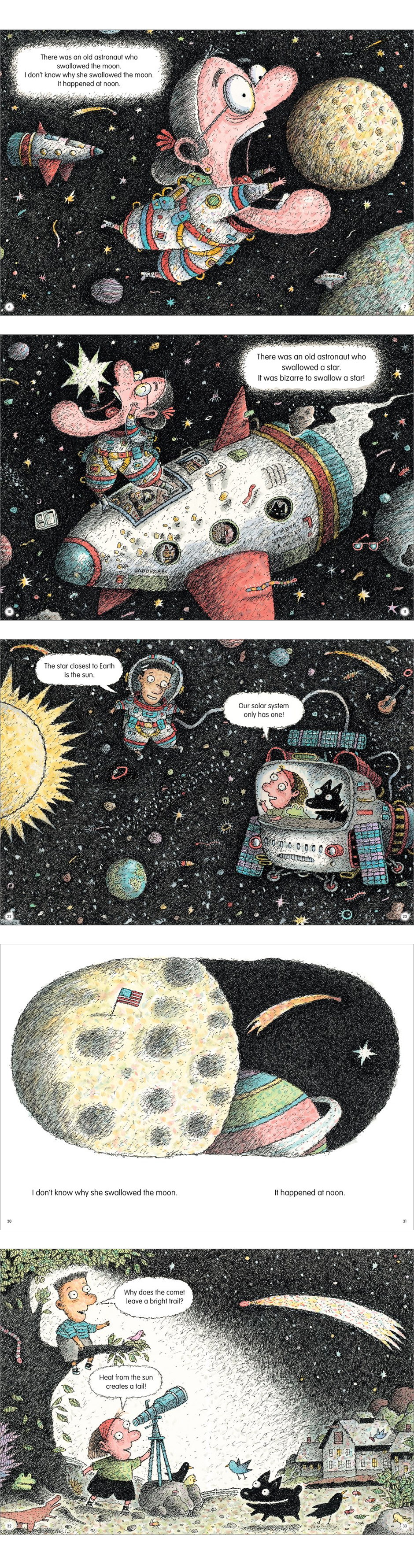 There Was an Old Astronaut Who Swallowed the Moon! - 예스24