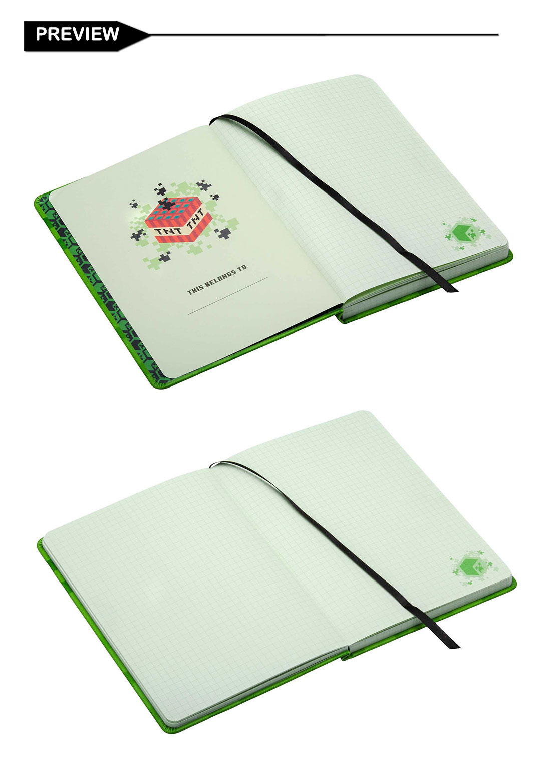 Minecraft: Creeper Hardcover Journal - 예스24