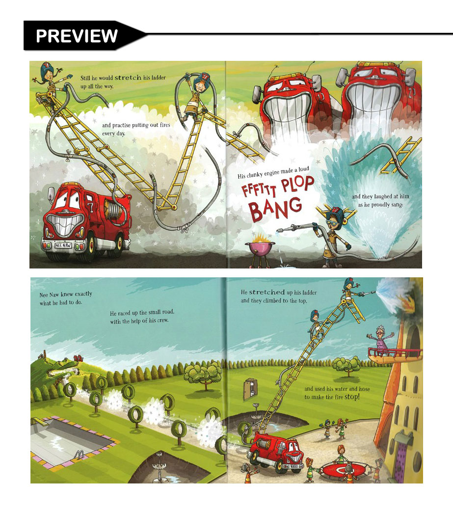 Nee Naw the Little Fire Engine (StoryPlus QR코드) - 예스24