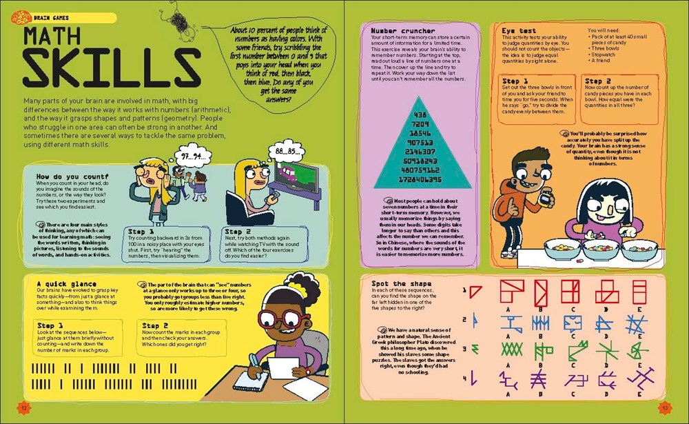 How to Be a Math Genius: Your Brilliant Brain and How to Train It | Dk ...