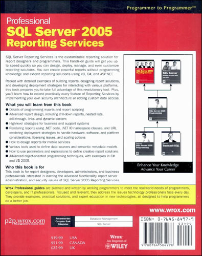 Professional SQL Server 2005 Reporting Services - 예스24