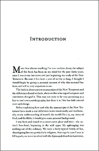 Misquoting Jesus: The Story Behind Who Changed the Bible and Why - 예스24